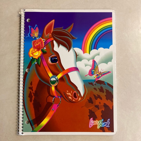 Lisa Frank | Office | Vintage Lisa Frank Designer Spiral Notebooks ...